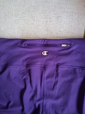 Champion | Pants & Jumpsuits | Champion Purple Athletic Leggings With ...